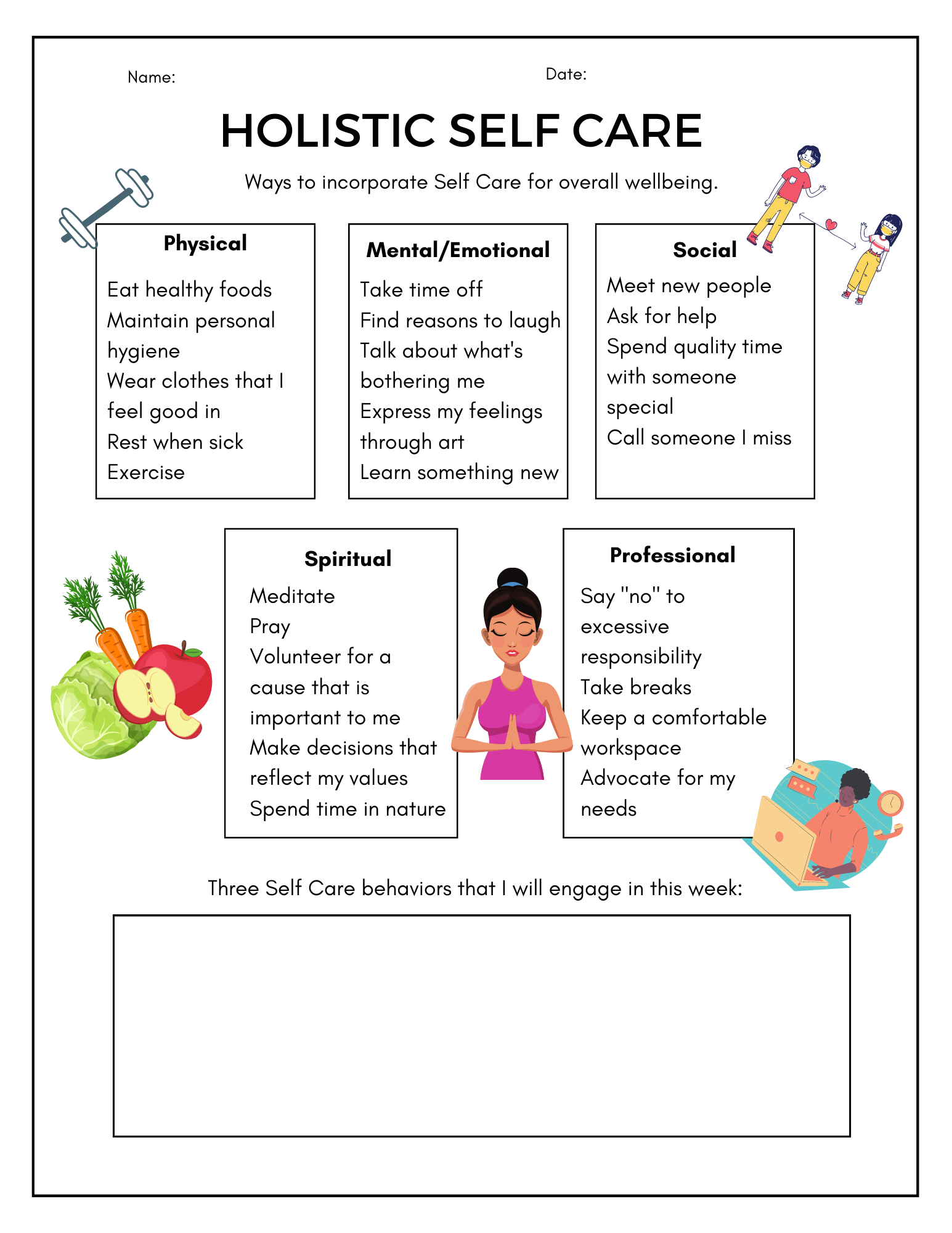 Free Worksheets – Cultivative Counseling
